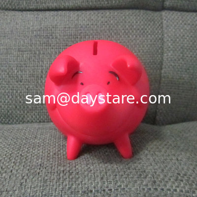 Promotional money box, saving box, plastic piggy bank toys for kids supplier