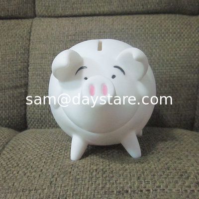 Promotional money box, saving box, plastic piggy bank toys for kids supplier