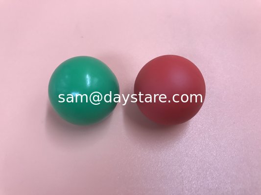 Injection molded Solid bouncy Plastic TPR Ball  for Baby Toys Accessories supplier