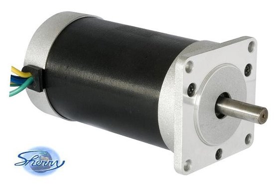 High speed brushless dc motor NEMA Size 23 , 24 volt dc motor