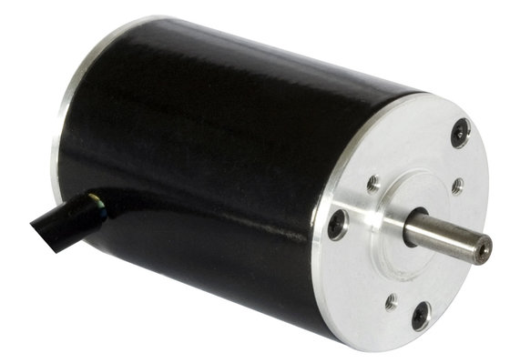 Round brushless dc motors / 24v brushless motor configuration of 4 - pole & 3 - phase