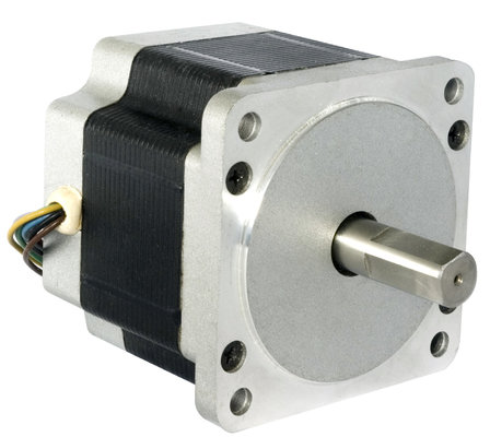 85mm enhanced hybrid 2-phase stepper motor copper windings , 4 wire stepper motor