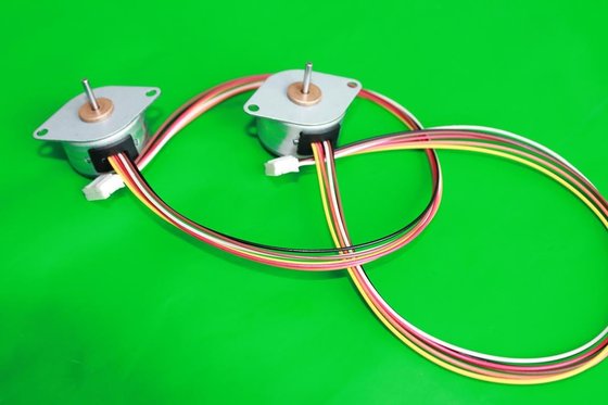 High precision punched housing PM stepping motor 25mm , 4 phase stepper motor