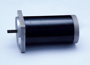 Aluminium die cast  55mm permanent magnet dc motors with sealed ball bearings