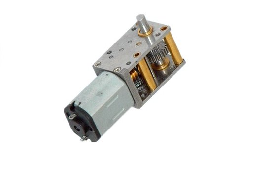 2.5 - 12V Metal Material DC Worm Gear Motor Low Speed For Medical Equipment