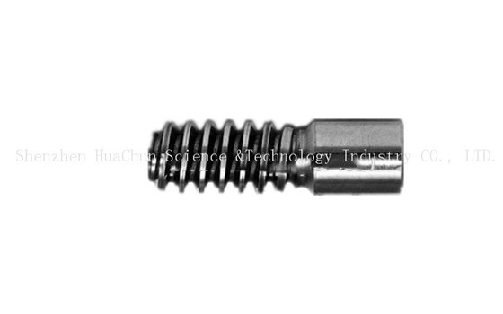 Auto Parts Micro Worm Gear Semi - Automatic Manipulation Different Material