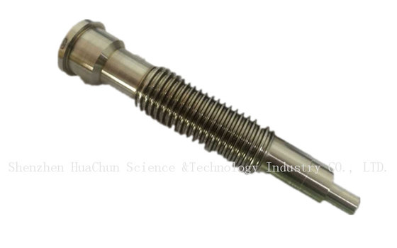 High Precision CNC Machined Worm Drive Shaft Screw For Reducer Round  Shape
