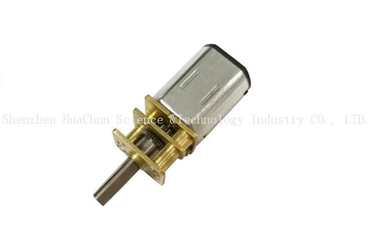 DC 6 V 200RPM Mini Metal Gear Motor High Torque With Gearwheel Light Weight
