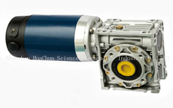 Horizontal Type DC Motor Gearbox High Torque Worm Gear Motor For Motor / Machinery