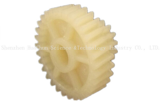 Nonstandard Precision Plastic Gears Plastic Spur Gears For Machinery / Furniture