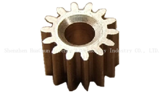 Professional Small Brass Pinion Gears For Transmission Gearbox Spur Shape