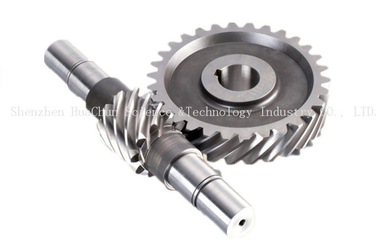 Worm Gear Shaft Micro Worm Gear Stainless Steel Material CE / ROHS Approved