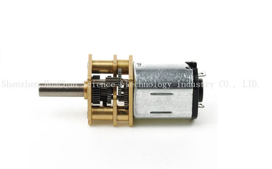 High Precision Micro Metal Gear Motor Reversible Battery Powered 3mm  Shaft