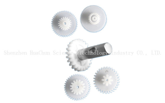 1000000 Shots Mould Life Micro Worm Gear Plastic / Rubber / Silicone Material