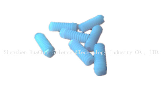 1000000 Shots Mould Life Micro Worm Gear Plastic / Rubber / Silicone Material