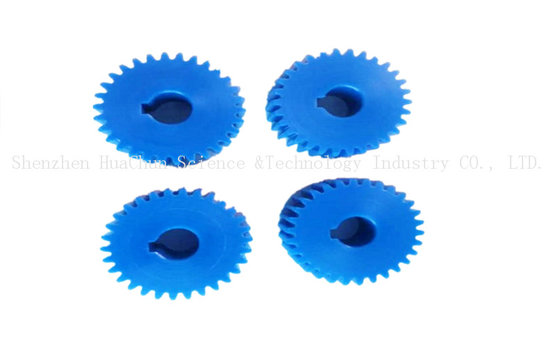 Professional Nylon Precision Plastic Gears Machining / Injection Molding