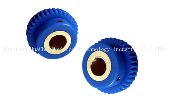 Custom Color Precision Plastic Gears For Mechanical Equipment Different Color