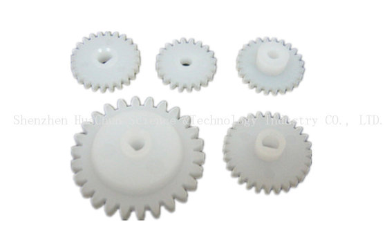 High Tolerance Injection Precision Plastic Gears For Gear Box Light Weight