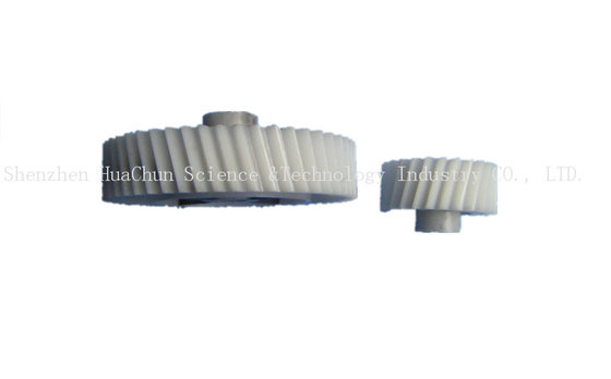 Self Lubrication Delrin Spur Gears , Pom Plastic Gears Impact Resistance