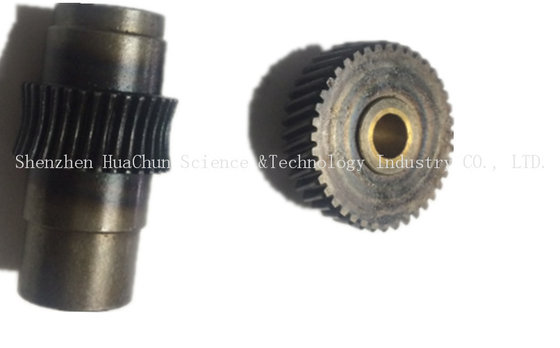 Professional Casting Machining Worm Gear Shaft Cast Iron Material HC-Gear-003