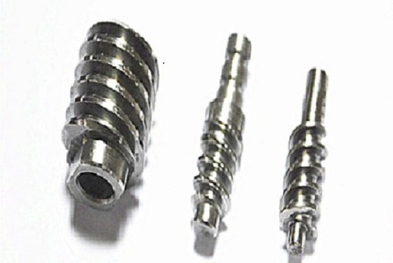 CNC Machining Stainless Steel Worm Gear Shaft Nonstandard High Precision