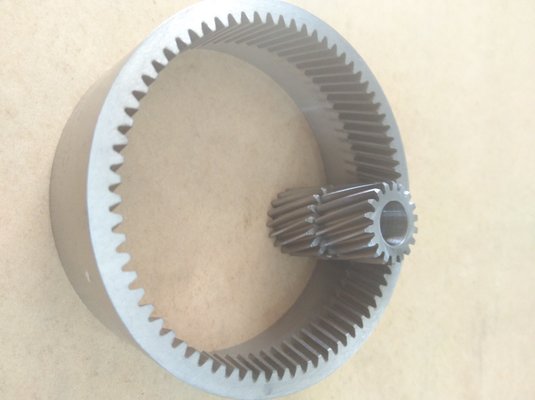 Stainless Steel Rack Metal Spur Gear Hardened Tooth Surface Precision Casting