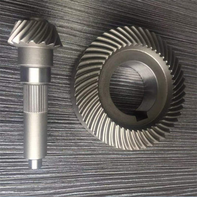 Brass Plastic Iron Micro Worm Gear Hardened Tooth Surface For Electric Cars