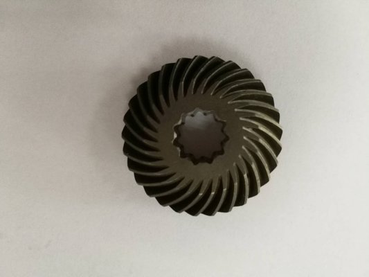 Angular Transmission Bevel Miniature Gears Metal Customized Pressure Angle