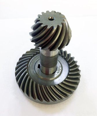 Angular Transmission Bevel Miniature Gears Metal Customized Pressure Angle