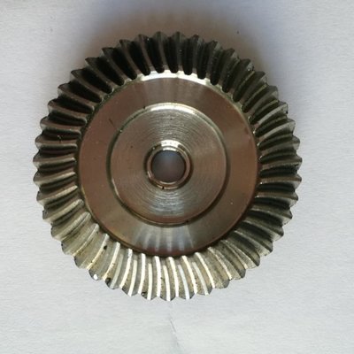 Durable Differential Steel Straight Bevel Gear Electric Plating Surface Treatment