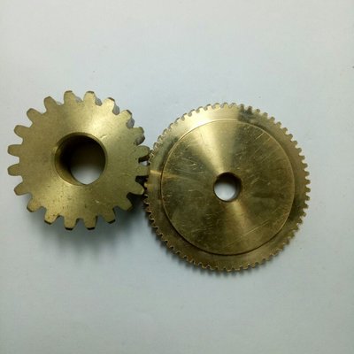 Custom Hobby Gears Metal , Bevel Shape Aluminum Spur Gears 0.05mm Tolerance