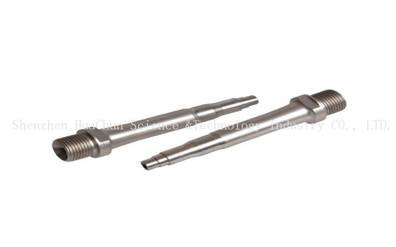 Precision Machined Long Axle Stainless Steel Shaft / Worm Gear Shaft