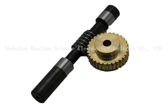 Worm Gear Shaft Micro Worm Gear Stainless Steel Material CE / ROHS Approved