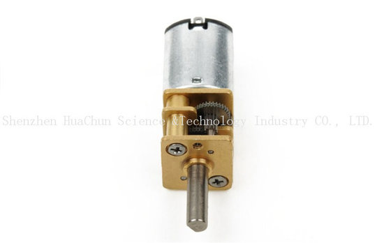 High Precision Micro Metal Gear Motor Reversible Battery Powered 3mm  Shaft