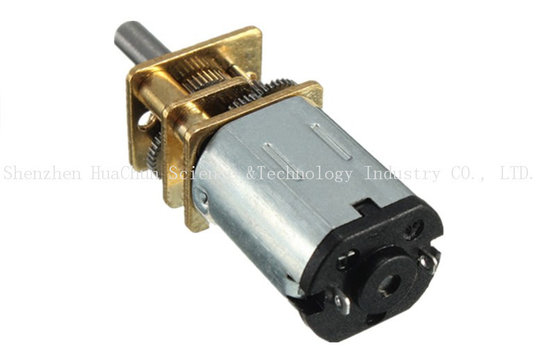 12mm 4.5V 80RPM DC Micro Metal Gear Motor For Robots Permanent Magnet