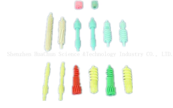 PC Material Micro Worm Gear Single Cavity / Multi Cavity Chemical Resistant