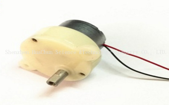 3v Small Dc Plastic Gear Motor For Promotional Display / Small Robot