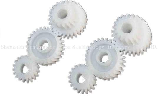 High Tolerance Injection Precision Plastic Gears For Gear Box Light Weight