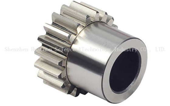Mechanical Parts Steel Brass Worm Gear , Bronze Worm Wheel Various Sizes