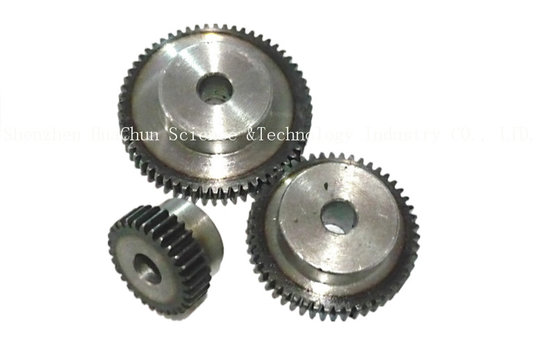 Customized Small Metal Gears / Metal Spur Gear by Powder Metallurgy Processing