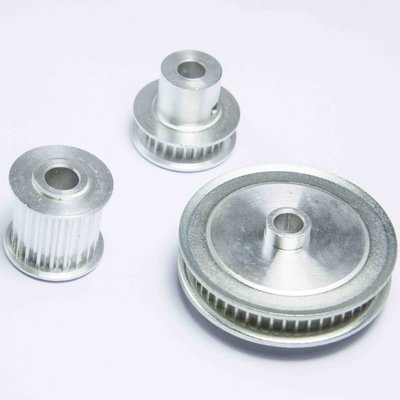 Customized Small Metal Gears High Precision Steel Spur Shape Chrome Plated Surface