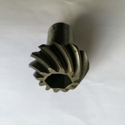 Durable Differential Steel Straight Bevel Gear Electric Plating Surface Treatment