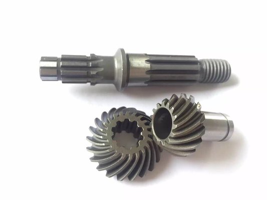 High Precision Custom Transmission Gears / Shaft Bevel Shape With Long Working Life