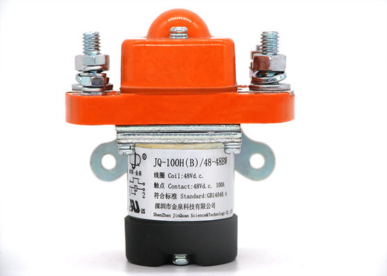 48 Voltage DC Magnetic Contactor 100 Amp For Communication Power Equipment supplier