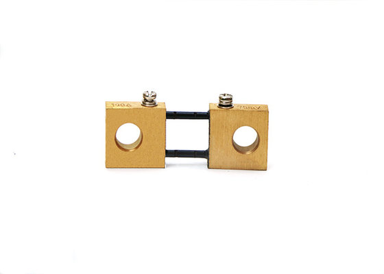 High Precision Current Shunt Meter Shunt Resistor Metal Material 120%  Rated Current supplier