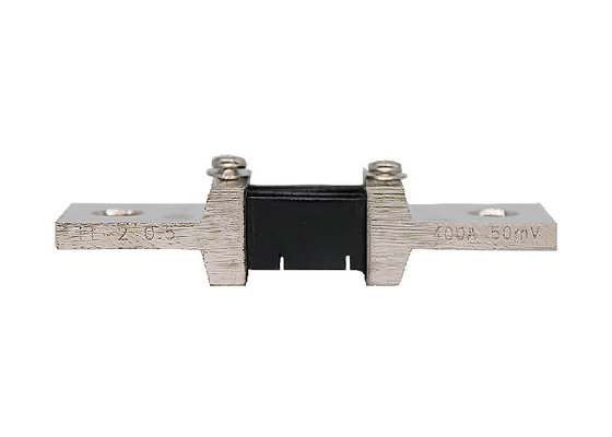 400 Ampere Current Shunt Resistor Dc Ammeter Shunt 50mv Voltage Drop Nickel Plating supplier