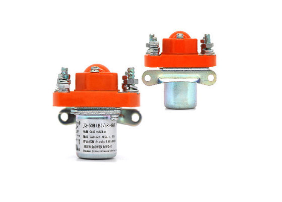 Single Coil Dc Power Contactor 48v 50a Normally Open Used On Battery Car supplier