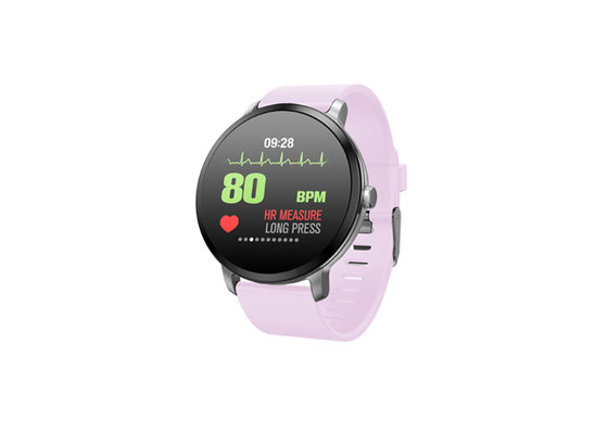 Round Screen Silicone Sport Watches Accurate Heart Rate Detection CNC Crafts supplier