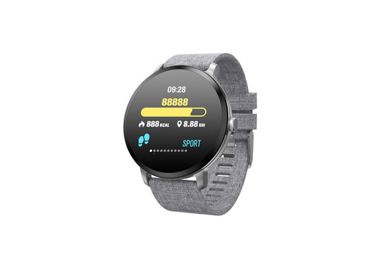 Round Screen Silicone Sport Watches Accurate Heart Rate Detection CNC Crafts supplier