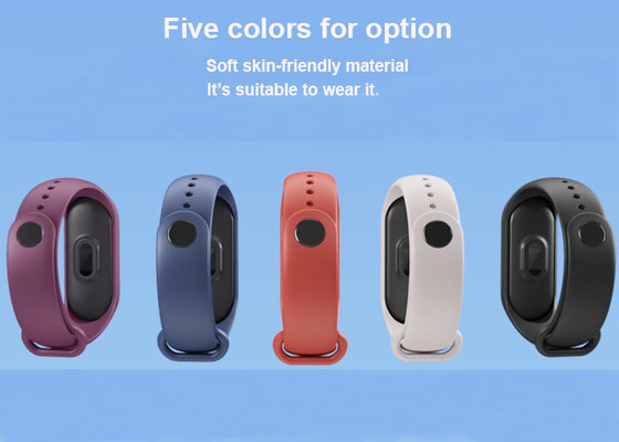 OLED Big Touch Screen Sport Bracelet Watch Waterproof Lithium Polymer Battery supplier